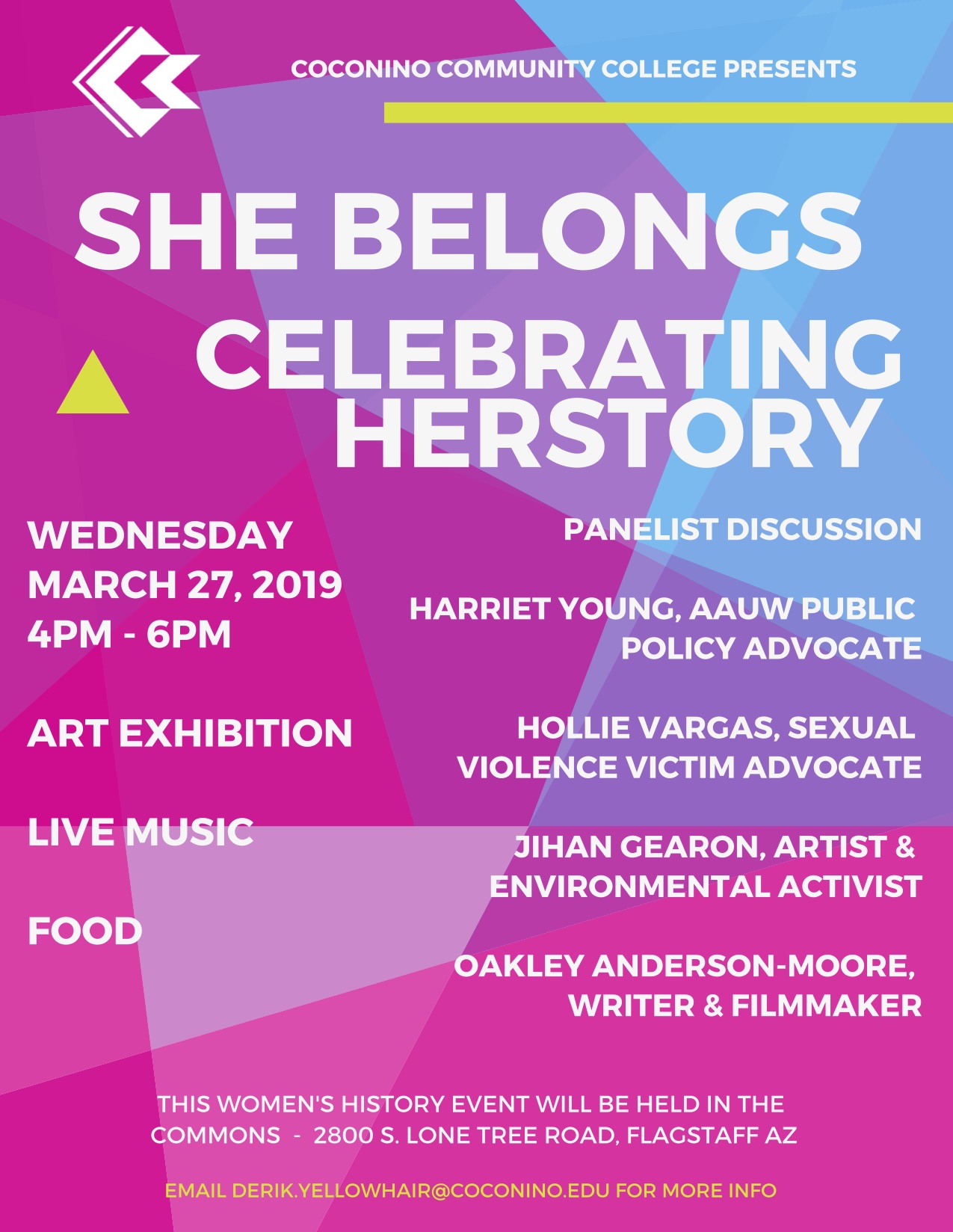 Coconino Community College - Celebrating HerStory: Women’s History Month