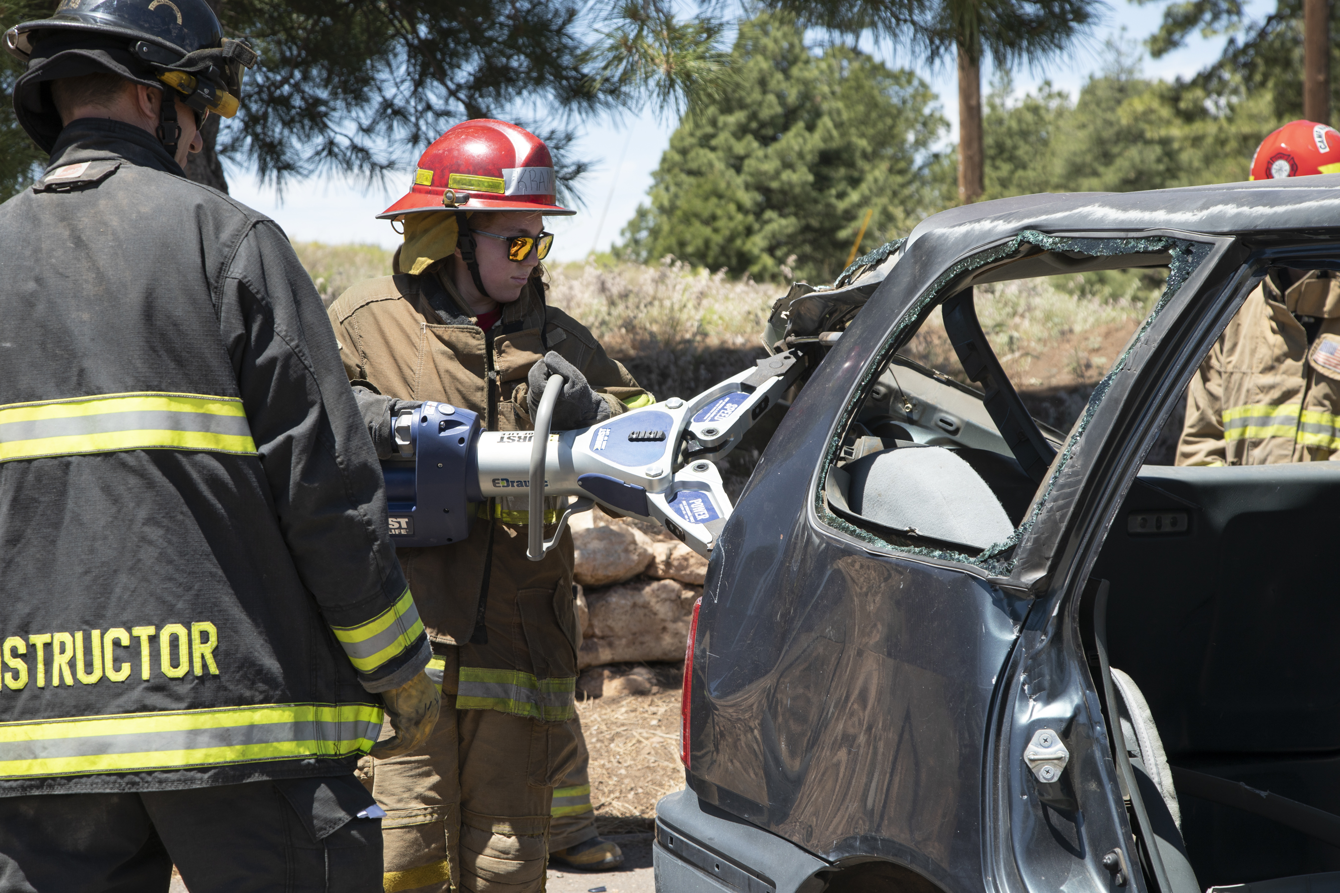 Coconino Community College - Fire Science students master lifesaving ...