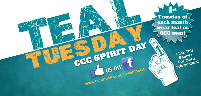 Coconino Community College - Teal Tuesday